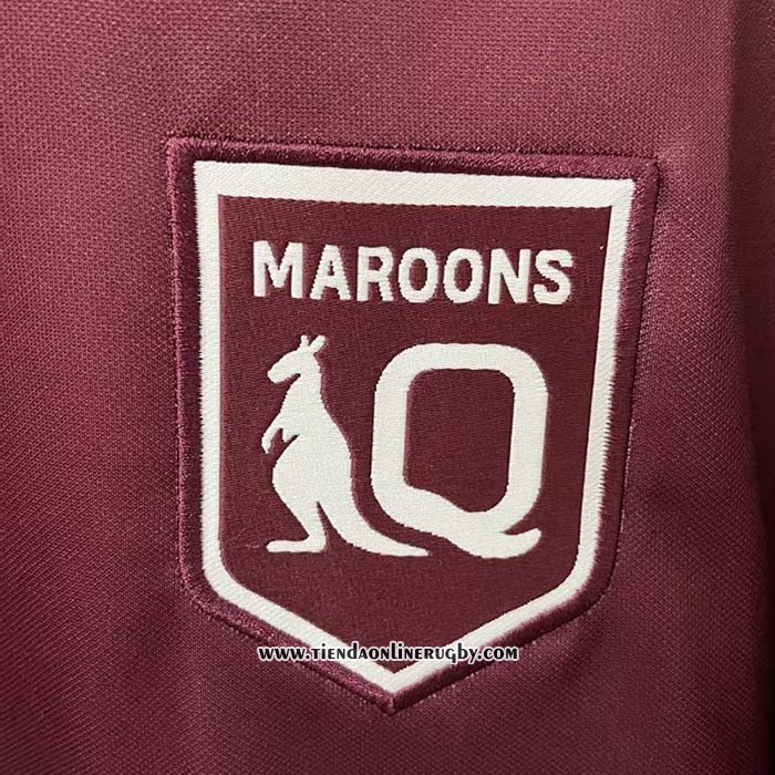 Camiseta Queensland Maroons Rugby 2026 Local Barato